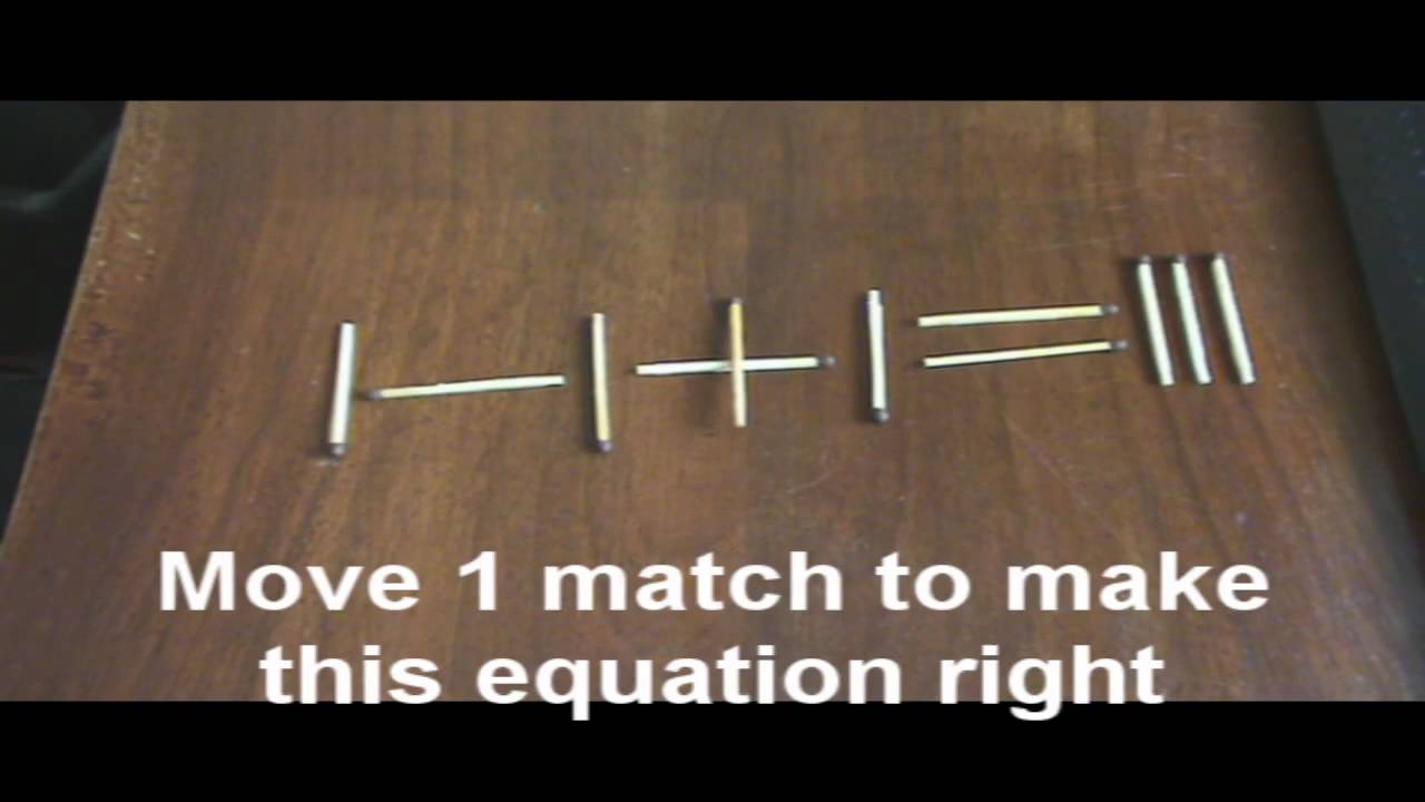 Easy Equation puzzle - YouTube