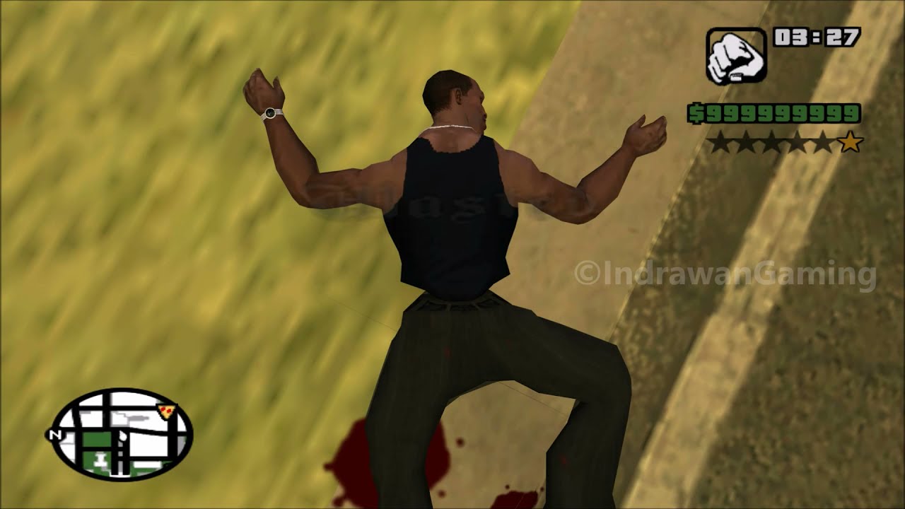 GTA San Andreas - Falling Wasted from Vehicle Explosion in San Fierro ...