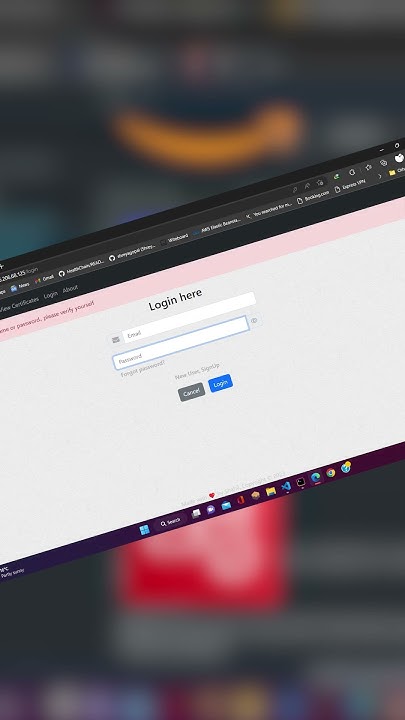 AWS Cognito integration with ReactJS 🔥🔥 ️ #shorts - YouTube