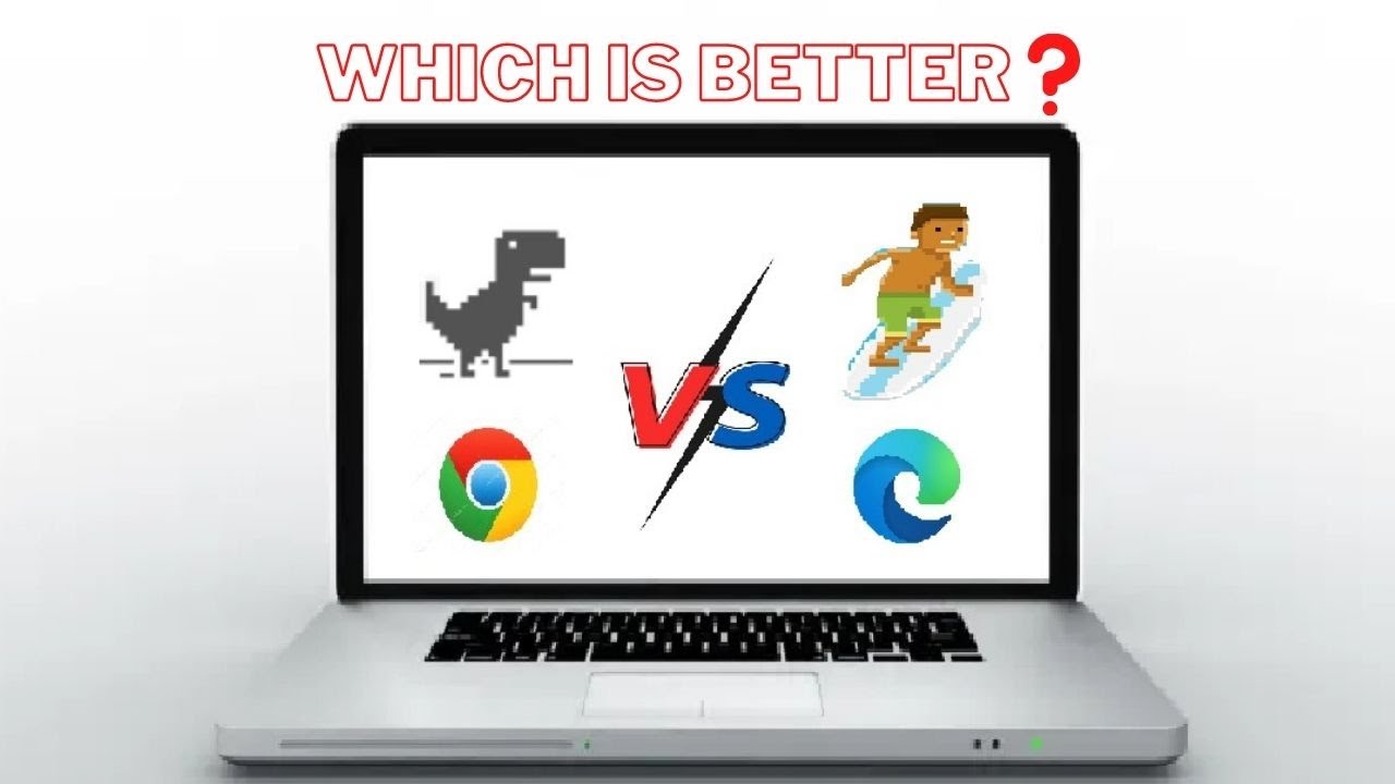 Chrome Dino Game Vs Edge Surf Game | Which Is Better | LavitraTheGamer ...
