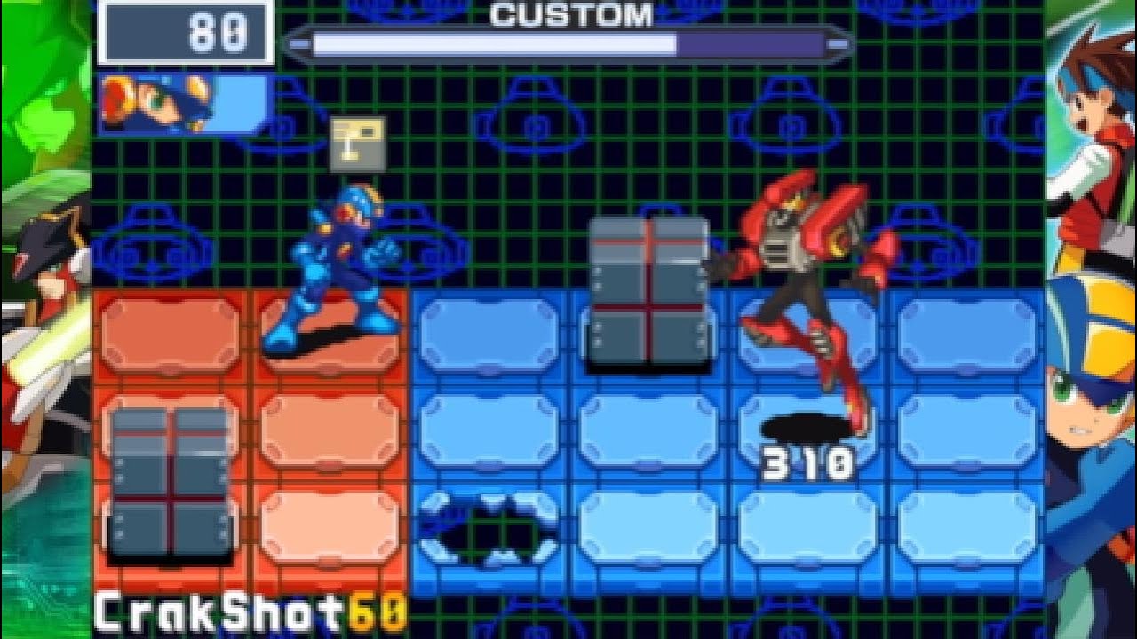 Megaman battle network 6 Gregar all main bosses - YouTube