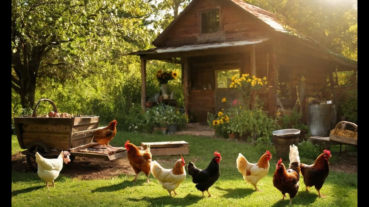The Joys of Backyard Farming: Raising Chickens for Eggs - YouTube