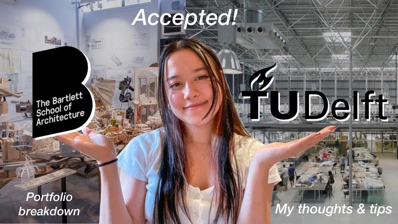 My Architecture Masters Applications | TU Delft & Bartlett 🏠📐 ️ - YouTube