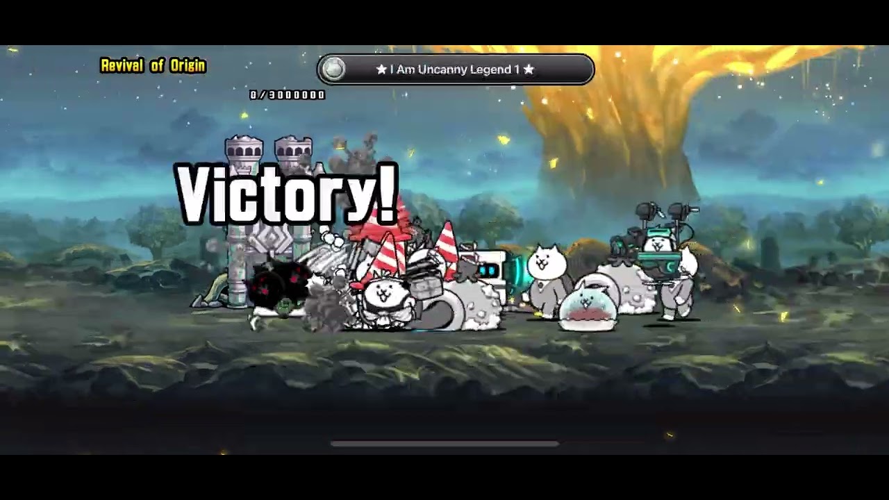 The Battle Cats Progression - Beating Zero Luza (Finishing 1 Crown UL ...