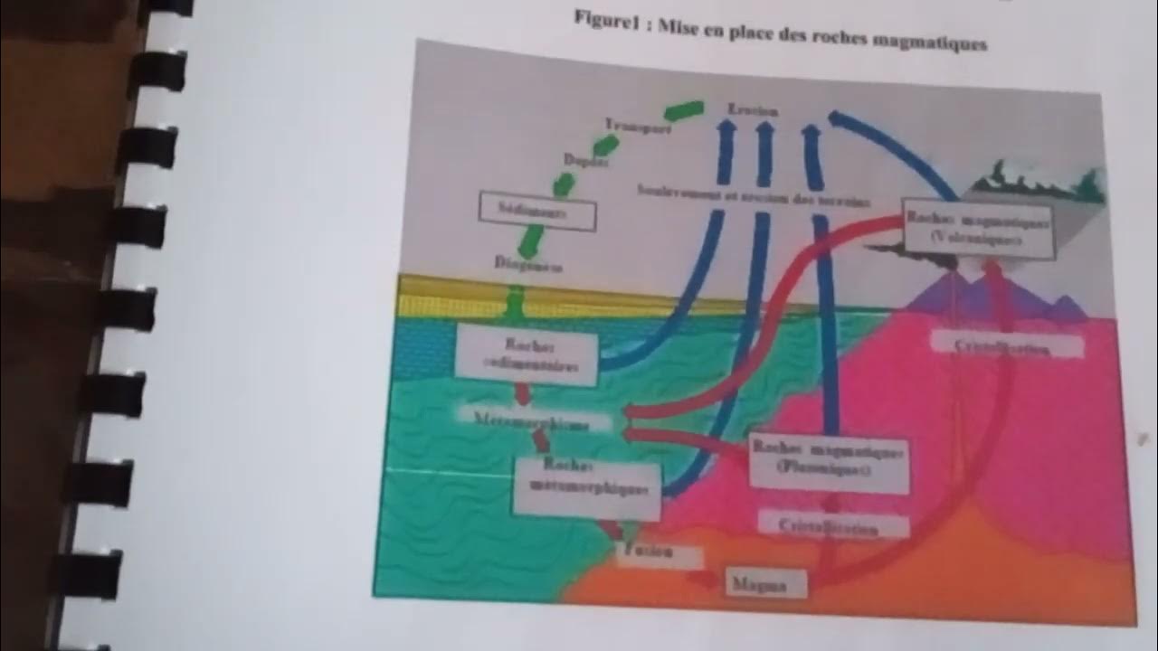 Comprendre le cycle de formation des roches. Savoir interprèter le ...