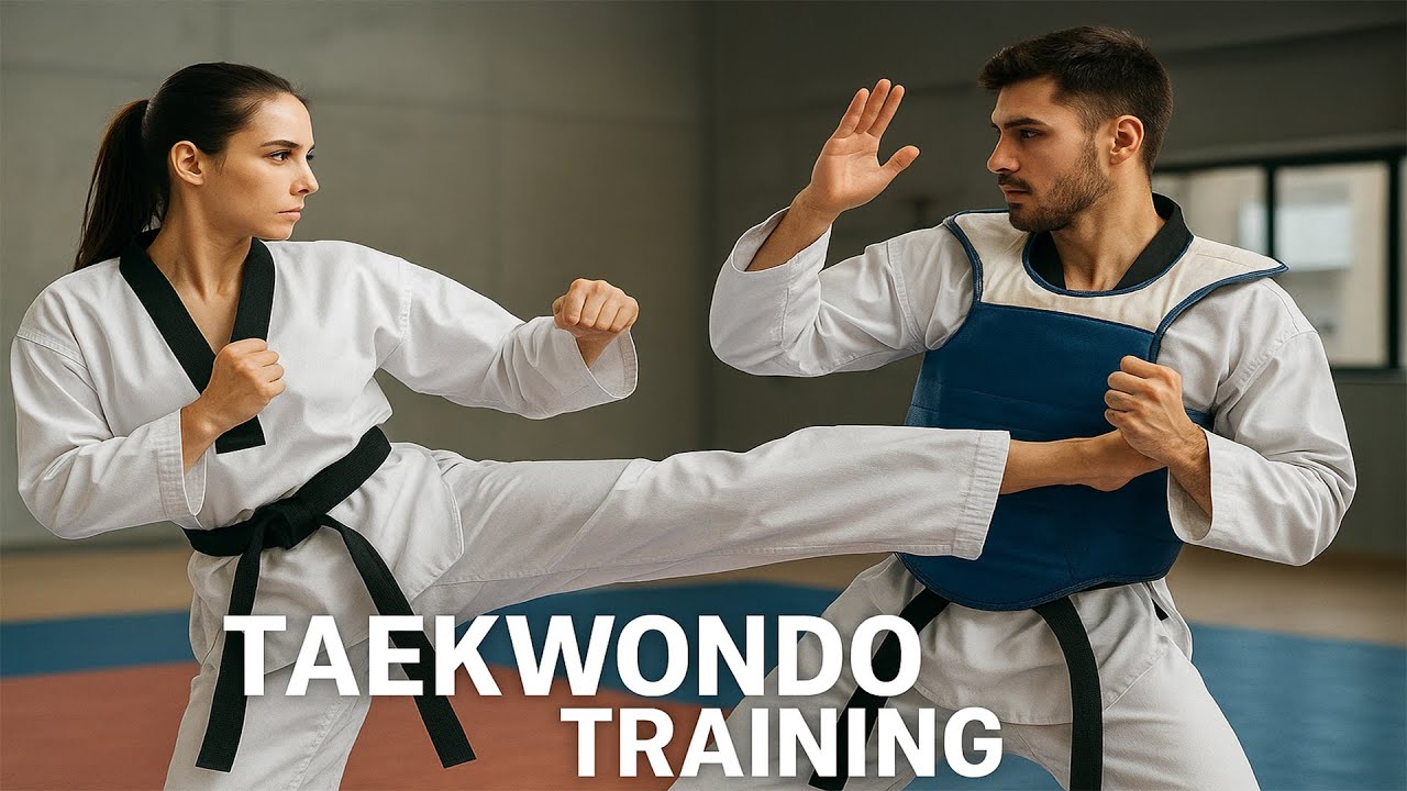 Powerful Taekwondo Kick Tutorial | taekwondo advanced sparring ...