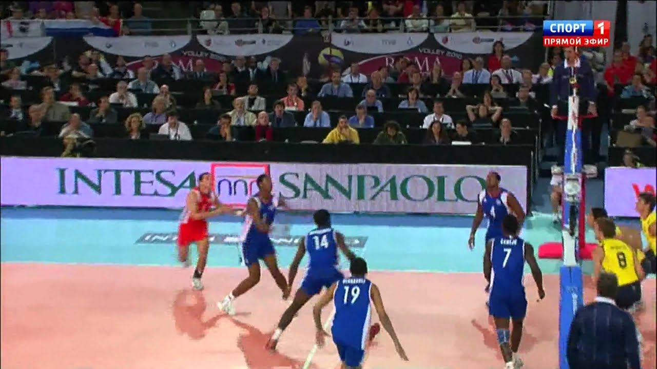 2010 FIVB Men's World Championship Final - Brazil vs Cuba clip2 - YouTube