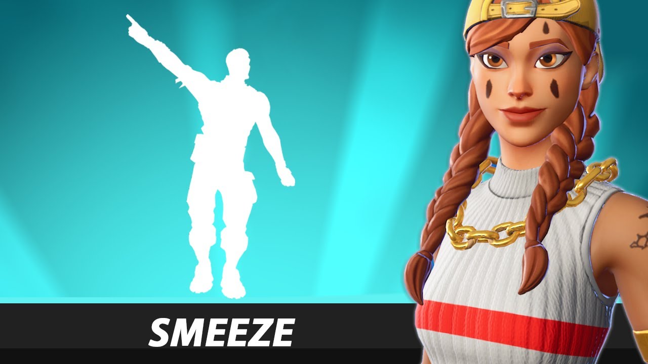 Fortnite emote - Smeeze - performed by Aura - YouTube
