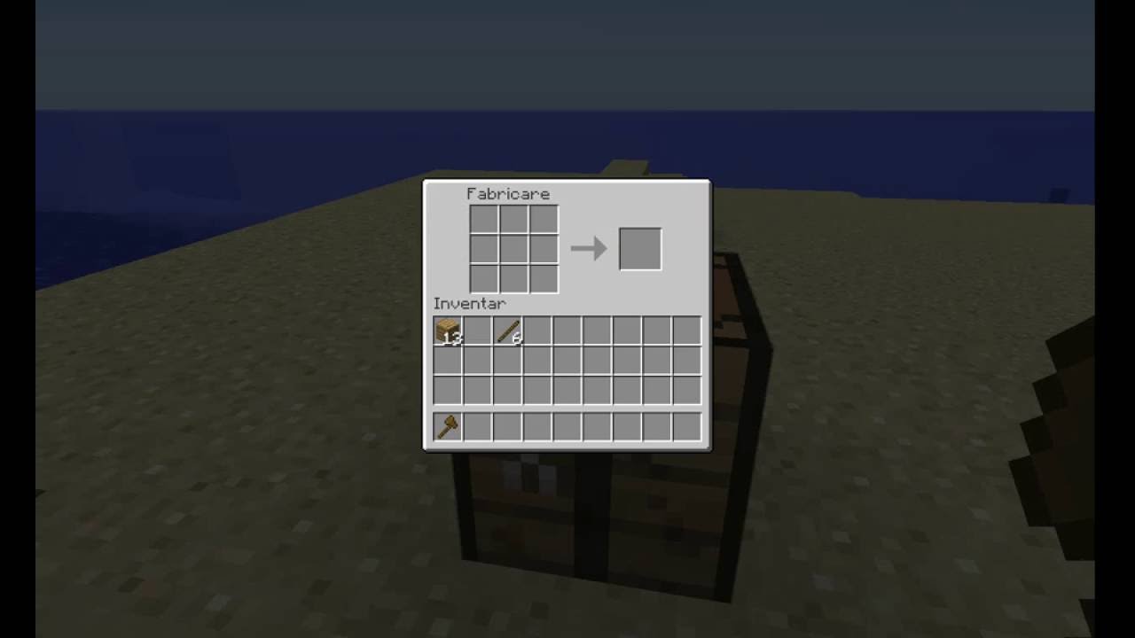 Cum sa faci un topor si altele in Minecraft . - YouTube