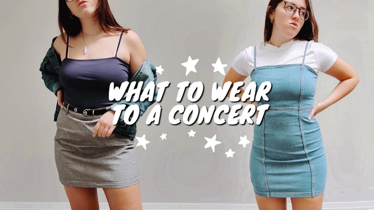 What To Wear To A Concert | Spring / Summer Concert Outfit Inspiration ...