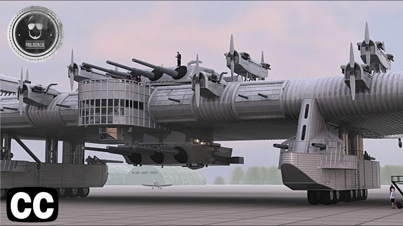 La fortaleza voladora original Kalinin K-7 - YouTube