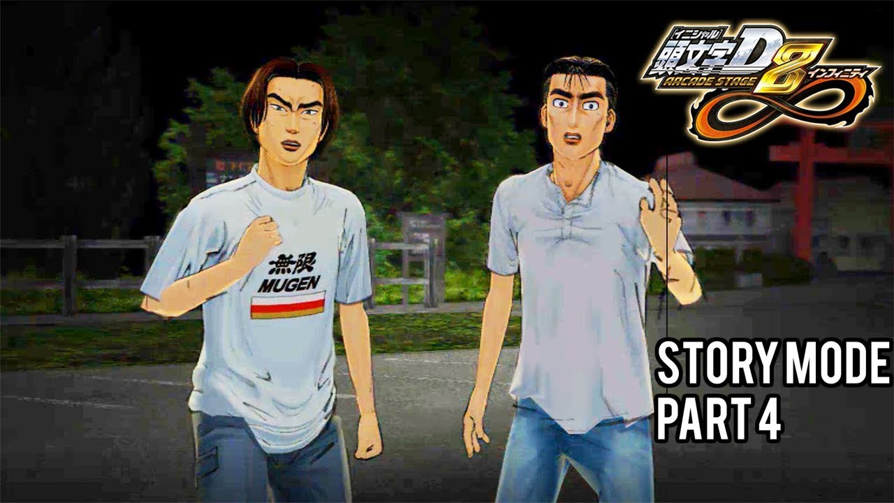 Initial D Arcade Stage 8 Infinity | Story Mode Part 4 (NightKids Arc ...