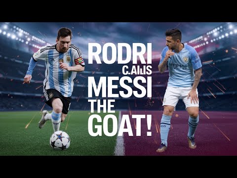 Rodri Calls Messi the GOAT, Sparks Debate on Talent vs Hard Work - YouTube