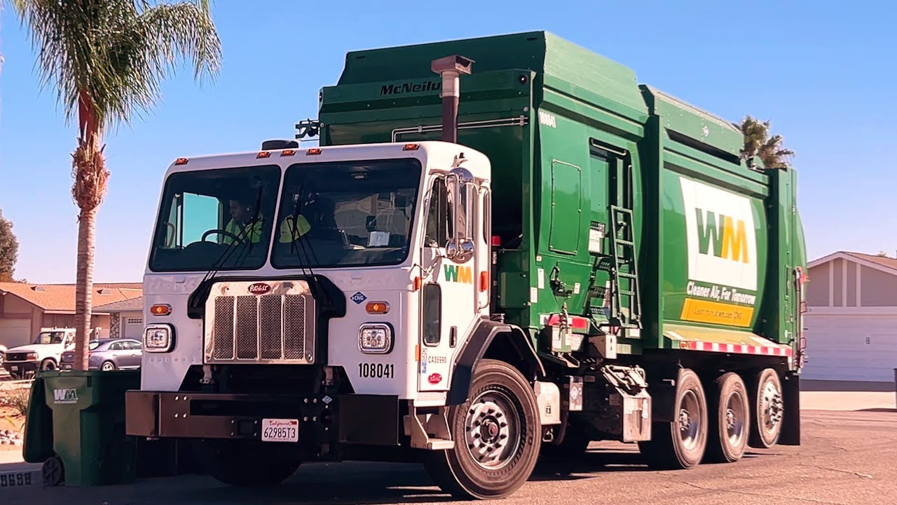 Waste Management Peterbilt ZR (108041) - YouTube