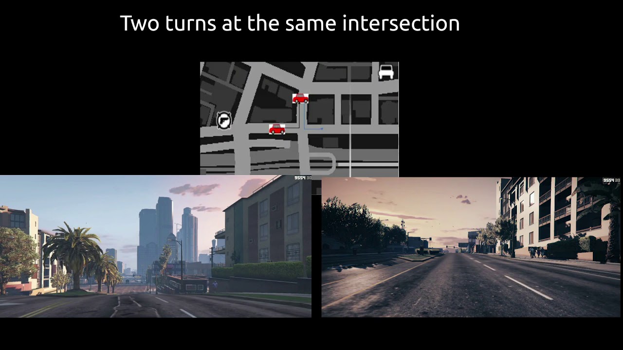Intersection Recognition from varying viewpoints - YouTube