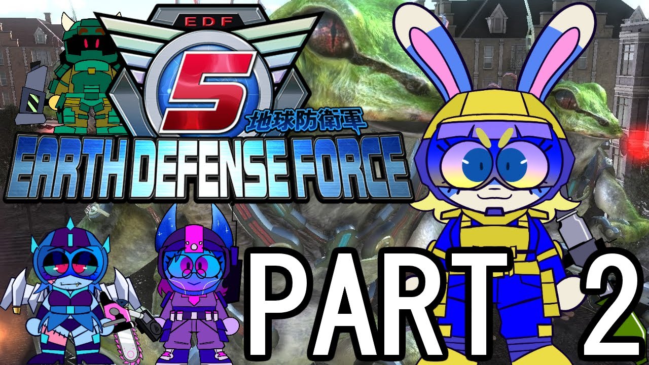 EDF 5 with The Gang Part 2: FROGS FROGS FROGS FROGS - YouTube