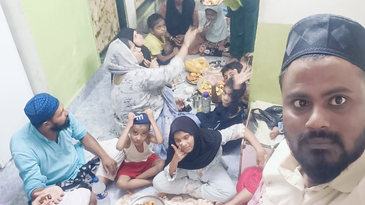 Ramzan iftar with family - YouTube
