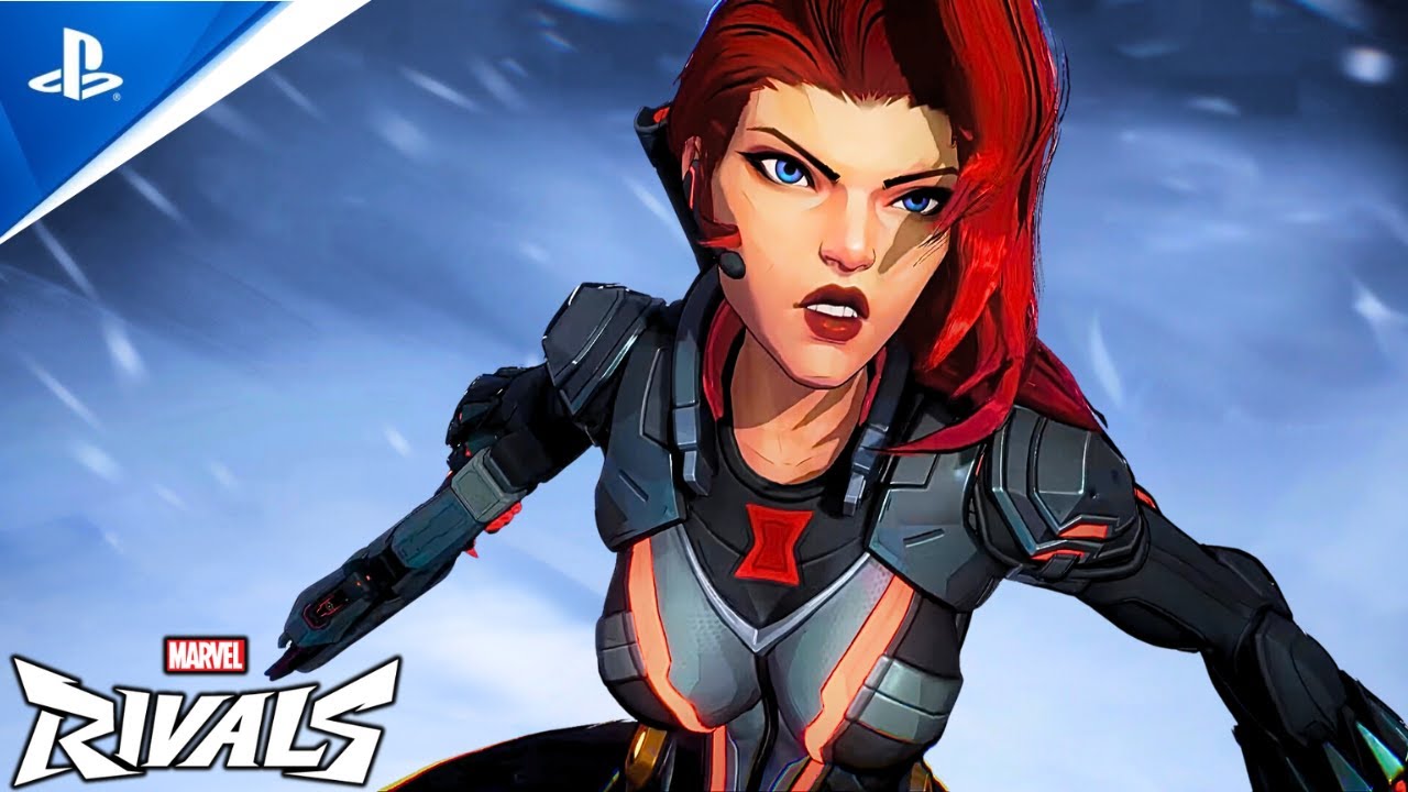 Black Widow Live Gameplay | Marvel Rivals Pro Roundup Feat Shroud ...