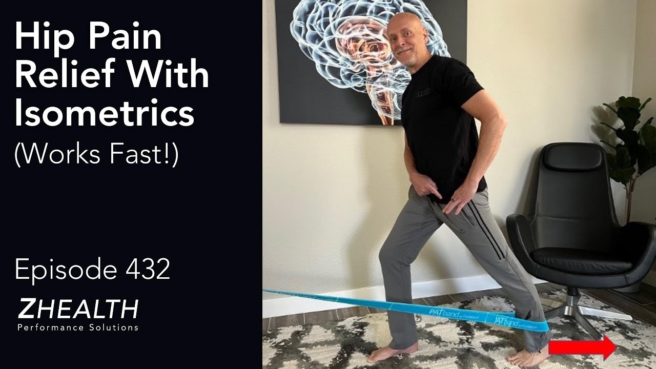 Hip Pain Relief With Isometrics (Works Fast!) - YouTube