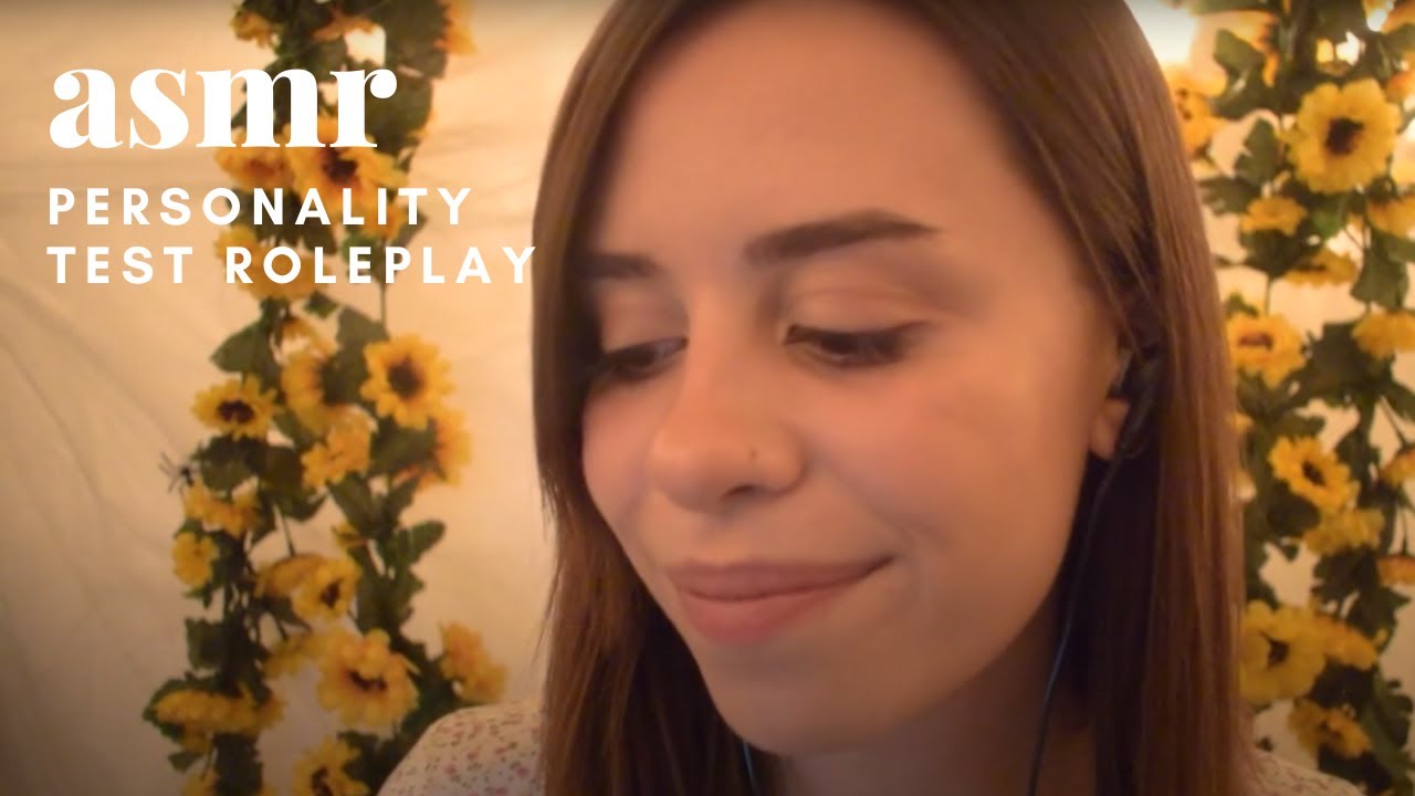 ASMR Personality Test Roleplay - YouTube