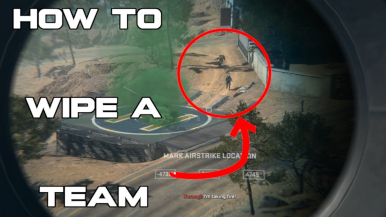 HOW TO WIPE A TEAM AT EXTRACT DMZ - COD:MW2 - YouTube