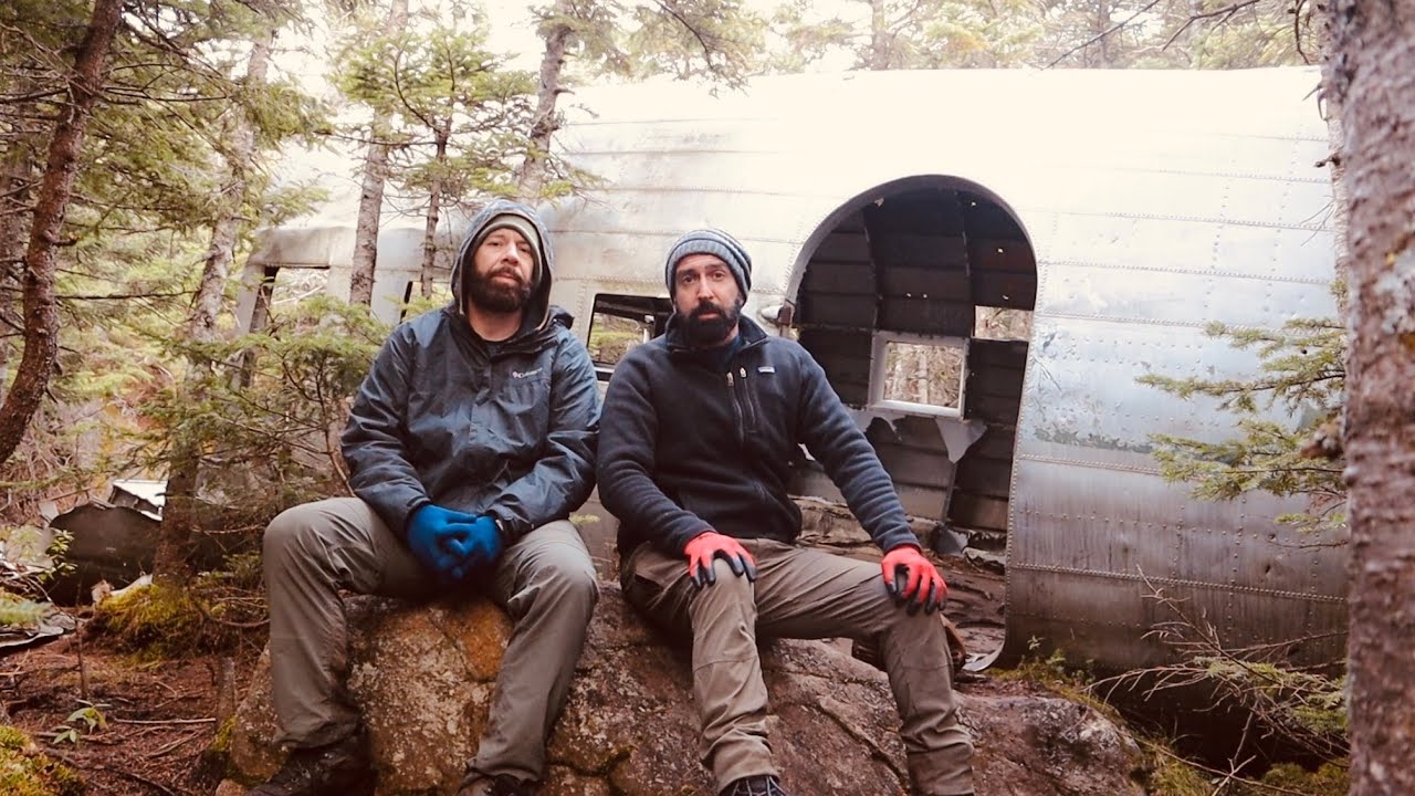 Plane crash hike to the top of a mountain Mount Success NH - YouTube
