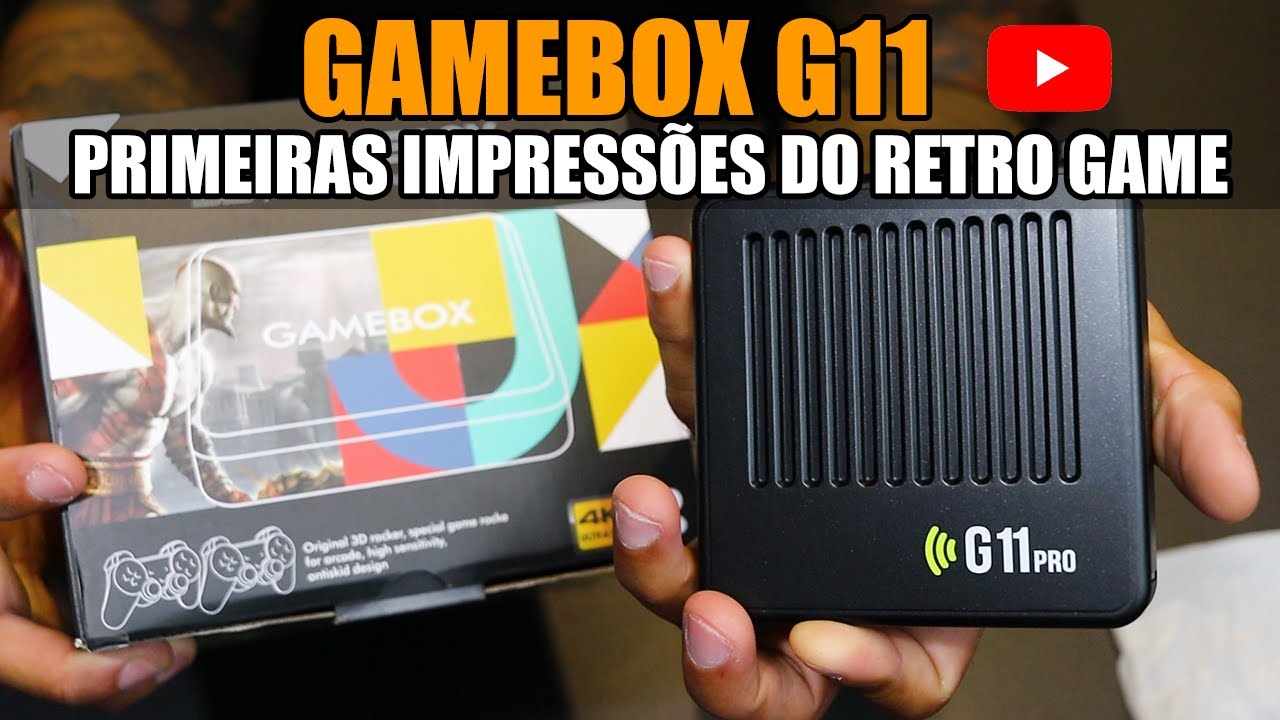 GAME BOX G11 - O NOVO RETRO GAME PARA TESTES, SERÁ QUE VALE A PENA ...