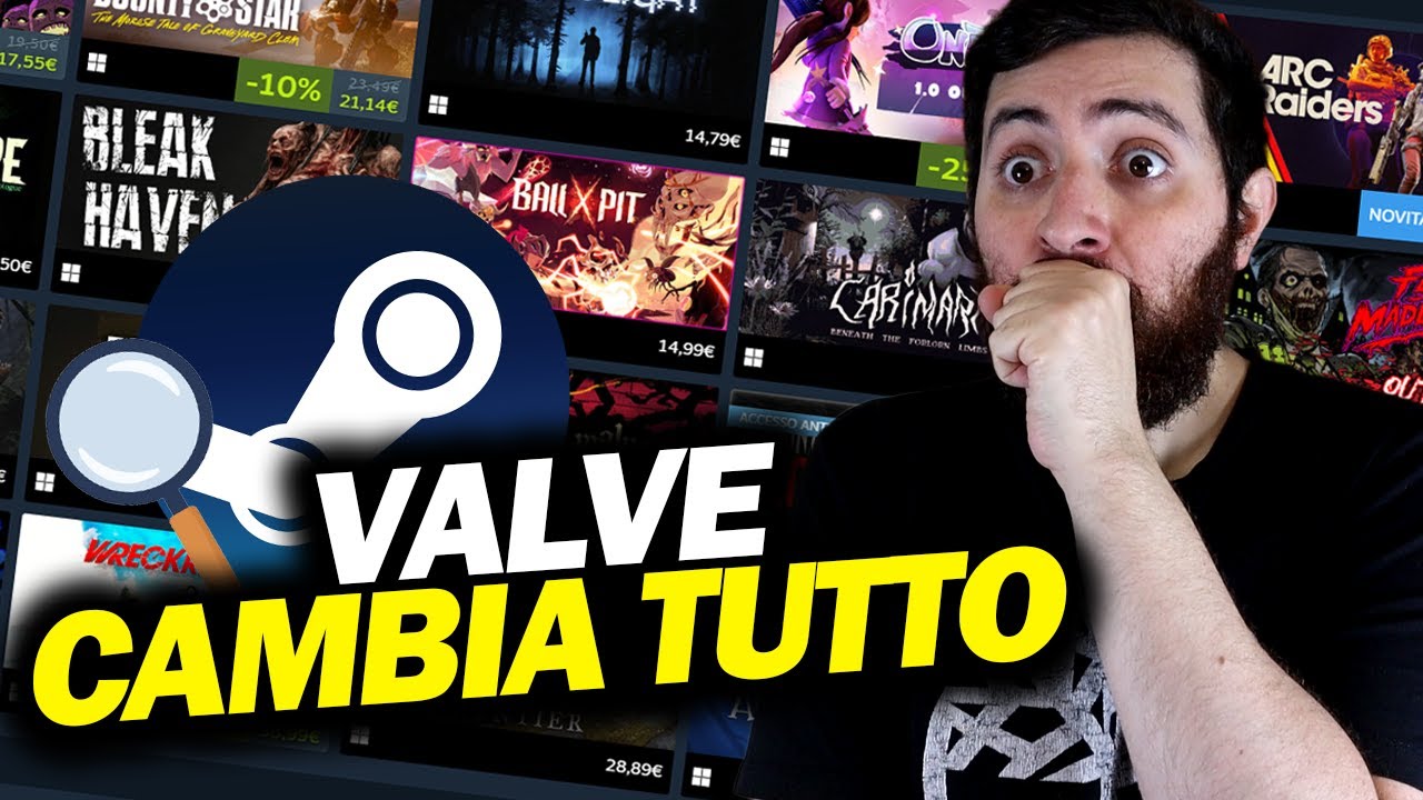 STEAM FA IL GRANDE PASSO! Cosa cambierà per i giocatori? - YouTube