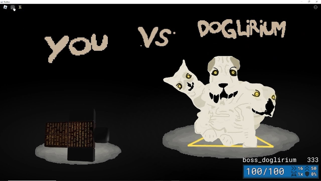 BEATING DOGLIRIUM IN ITEM ASYLUM (SECRET BOSS) - YouTube