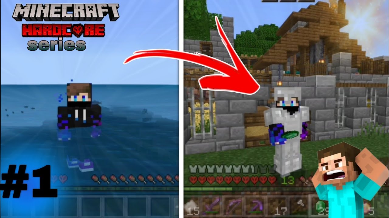 Minecraft hardcore survival series part #1\Surviving Minecraft's ...