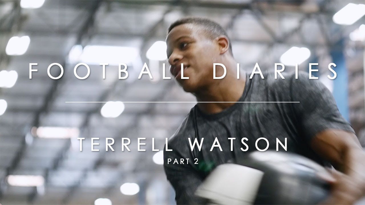 Cleveland Browns' Terrell Watson Shows Strong Work Ethic - YouTube