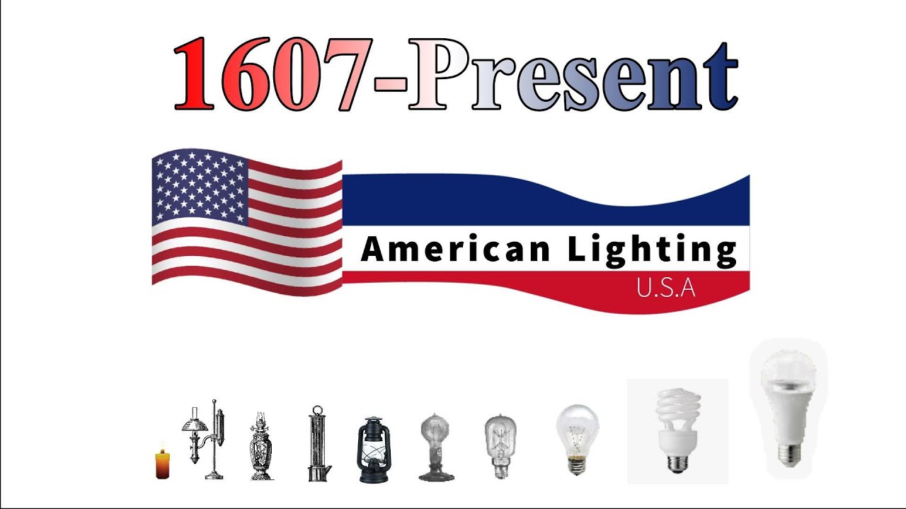Evolution of Light in America (1607-Present) - YouTube