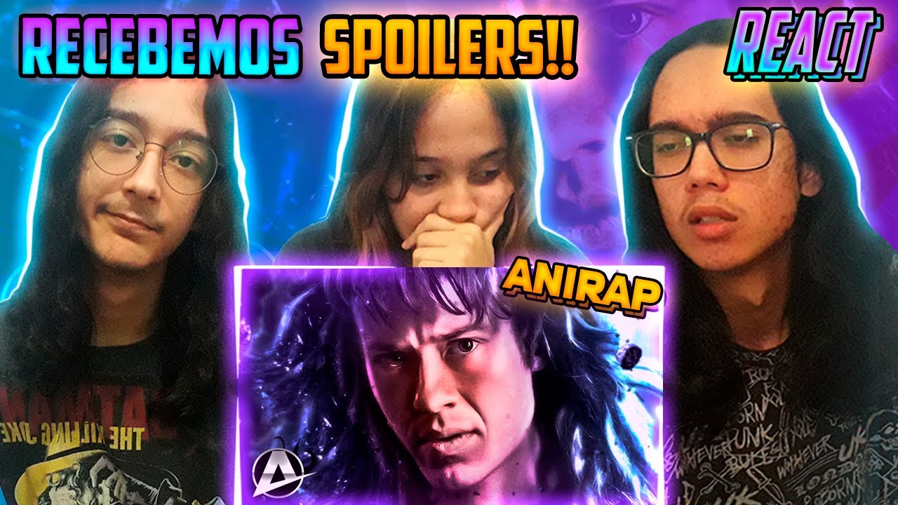 REACT ♪ Eddie Munson | O Meu Ano | AniRap | [GEEK React] - YouTube