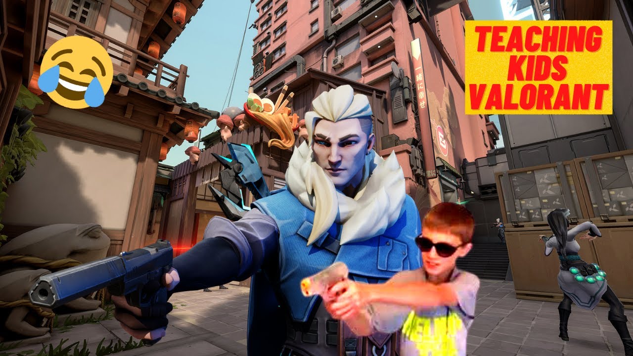 TEACHING KIDS TO PLAY VALORANT! | VIGOROUS YT | VALORANT FUNNY MOMENTS ...