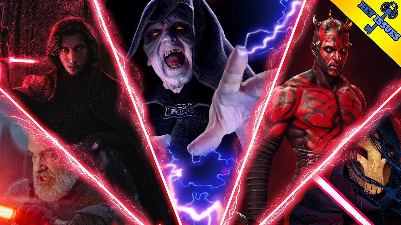 Who is the Strongest Dark Side User in Star Wars? | Sith Ranked - YouTube