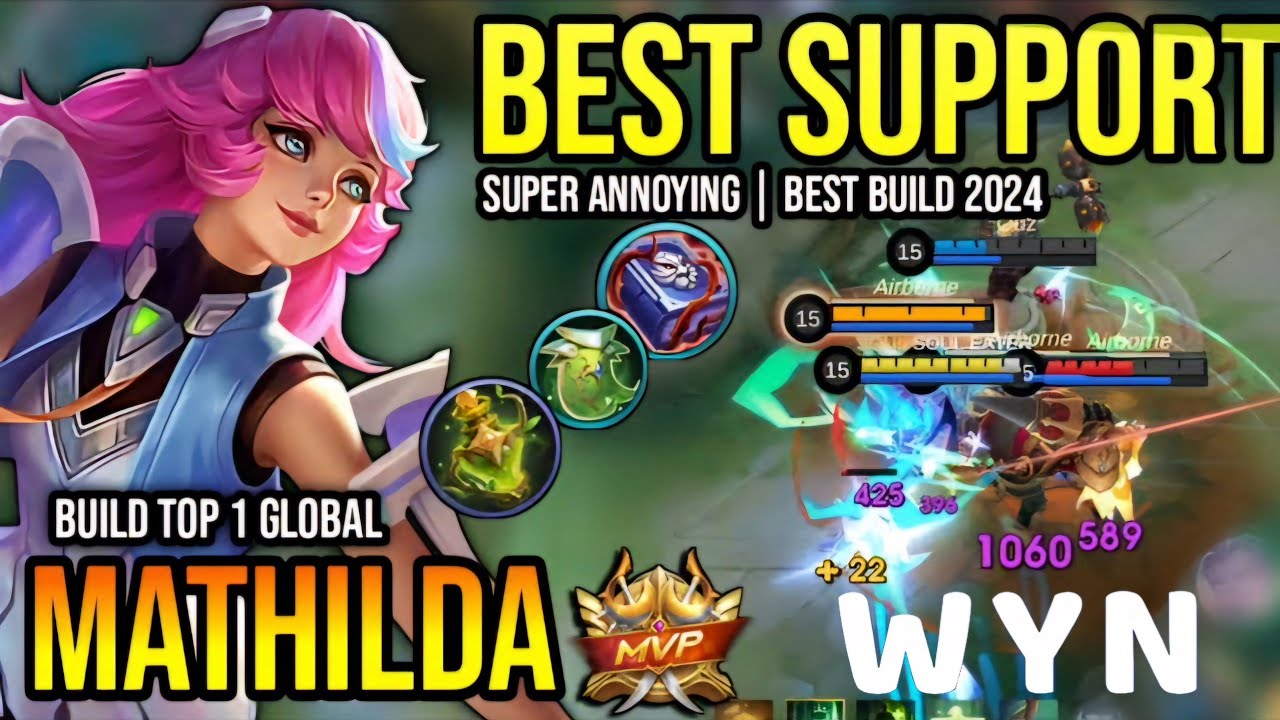 MATHILDA NONSTOP ROTATION GAMEPLAY | Top Global Mathilda Build & Emblem ...