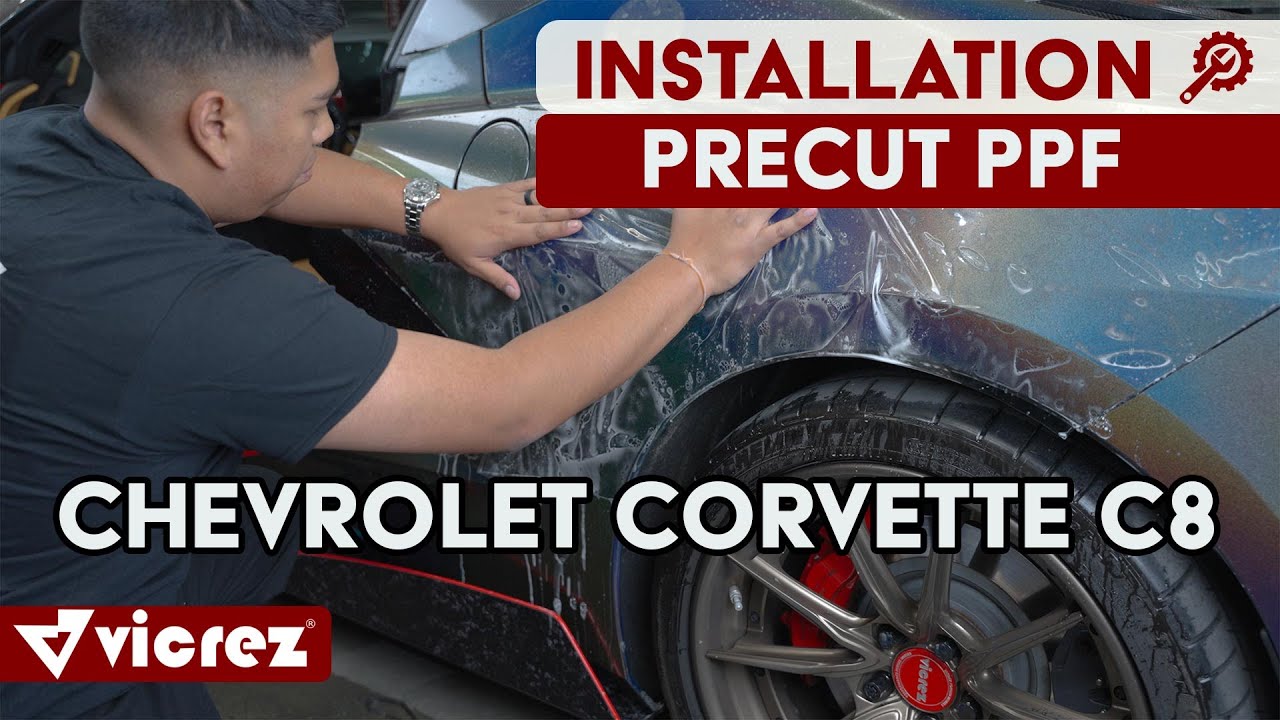 How to Wrap a Car's Quarter Panel with Vicrez PPF Protective Film ...