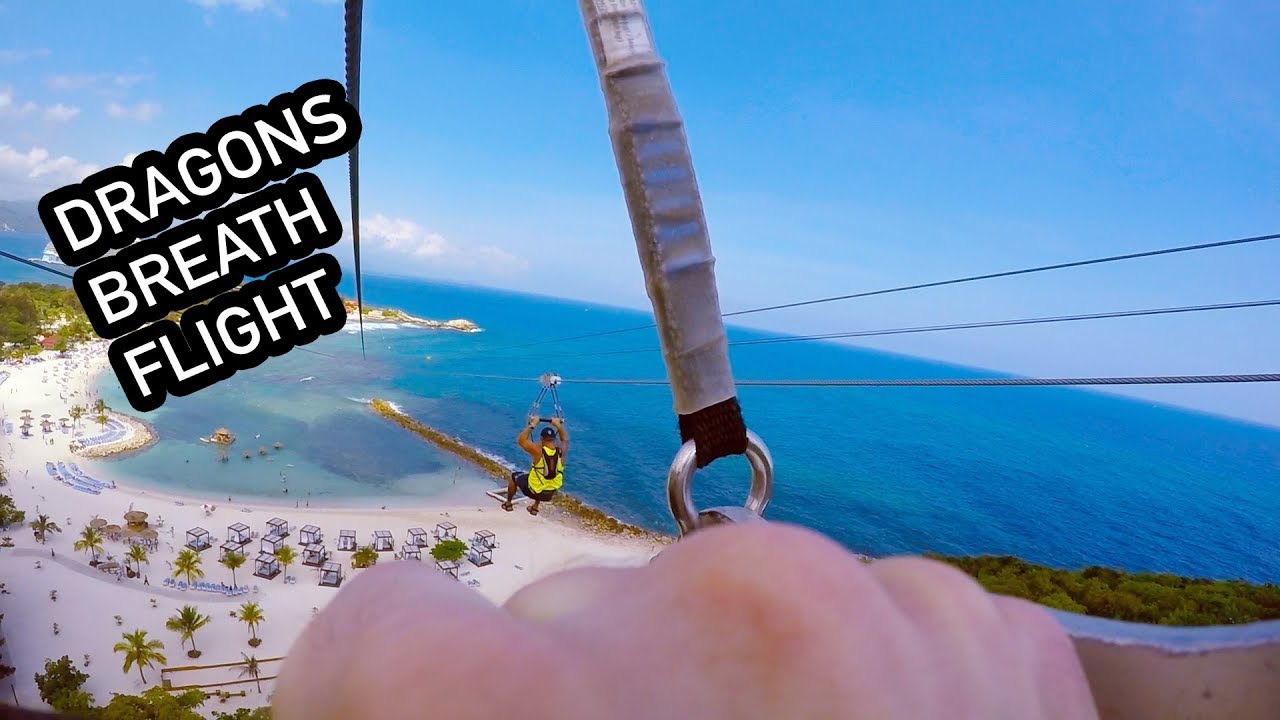 Labadee & WORLD'S LONGEST ZIP-LINE OVER WATER! - YouTube