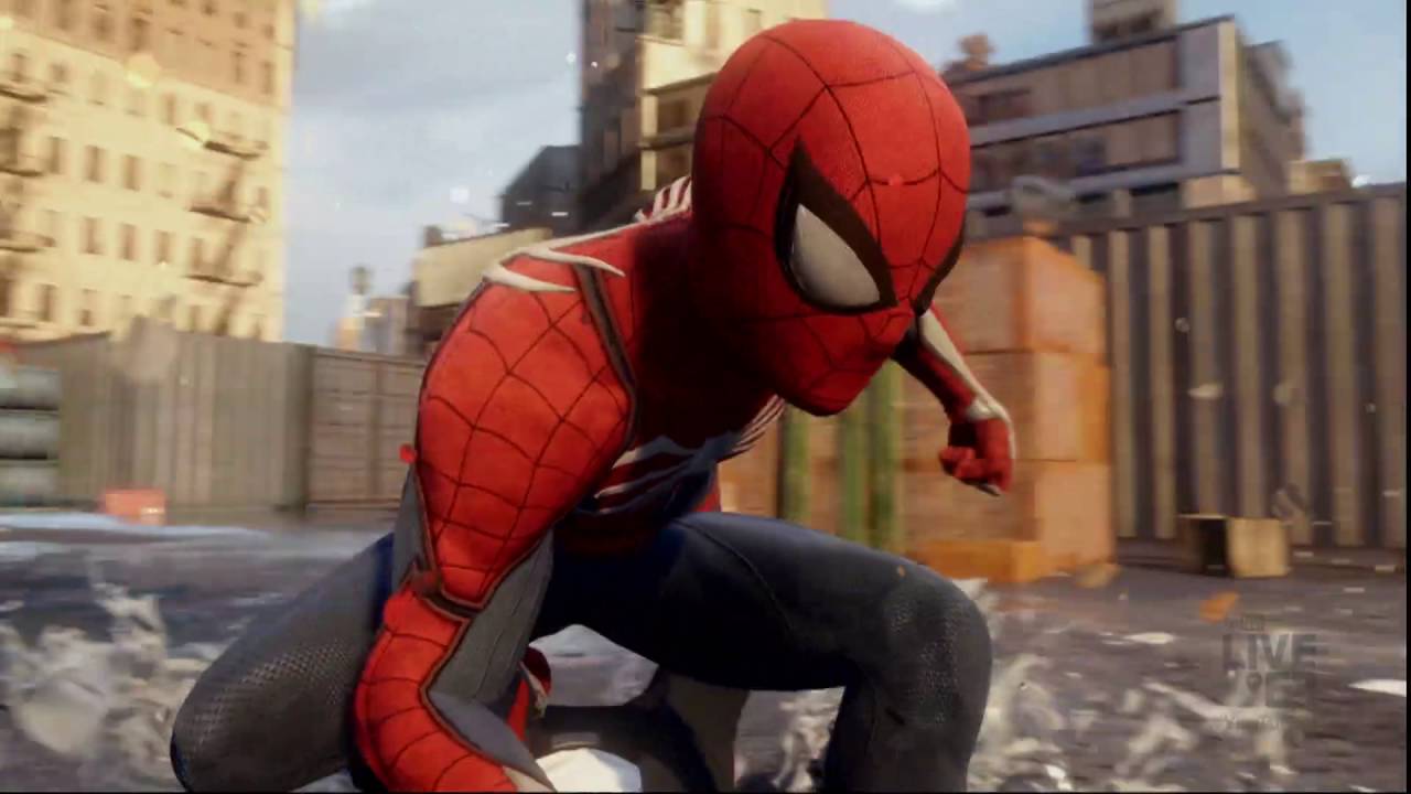 YouTube Live at E3 2016 - Spiderman PS4 Reveal - YouTube