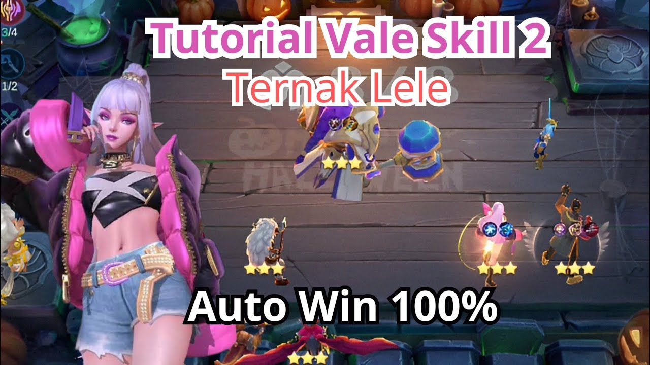 Tutorial Vale Skill 2 | Ternak Lele | S. T. U. N | Auto Win 100% - YouTube