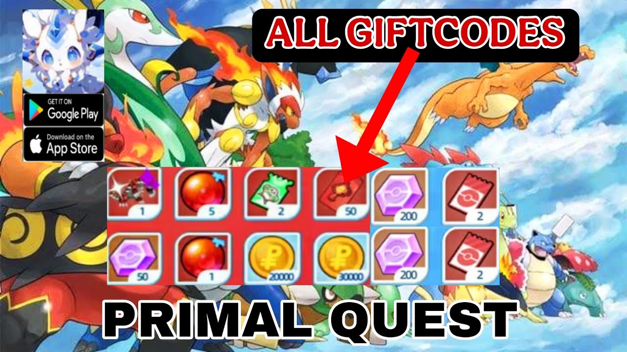 Primal Quest & All 10 Giftcodes | 10 Free Codes Primal Quest - How to ...