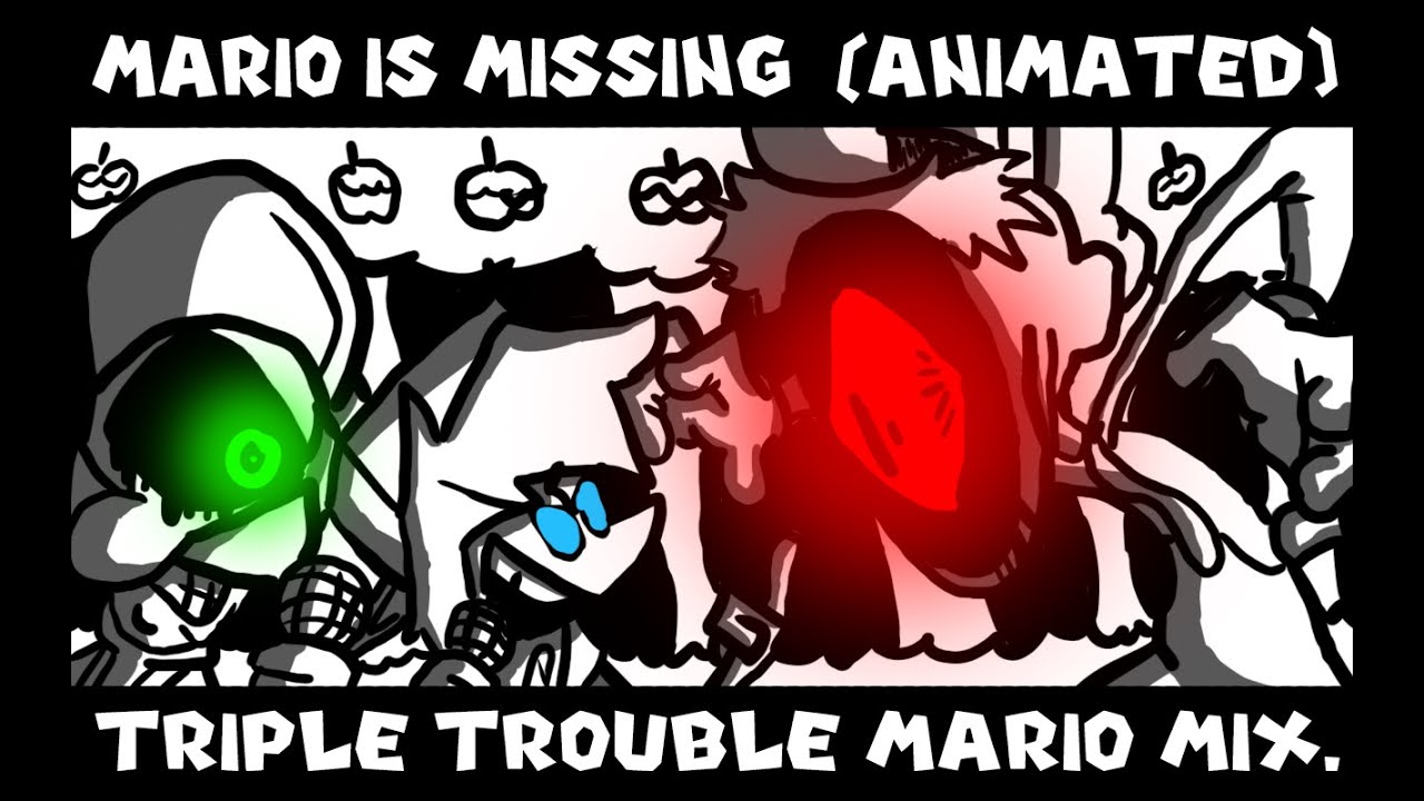 MARIO IS MISSING (ANIMATED TRIPLE TROUBLE MARIO MIX.) - YouTube
