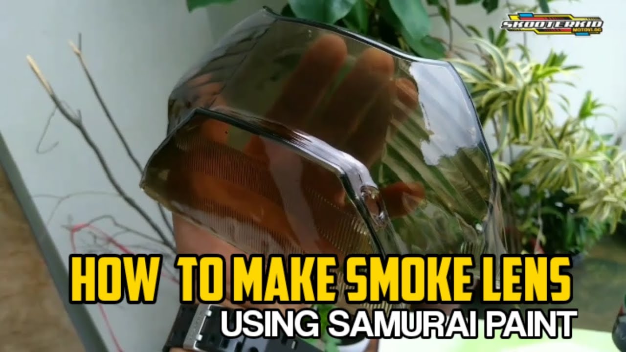 Smoke Lens / Paano gumawa ng Smoke Lens gamit ang Samurai Paint - YouTube