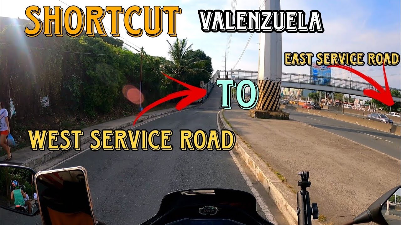 Shortcut Valenzuela West Service Road to East Service #katormotovlog ...