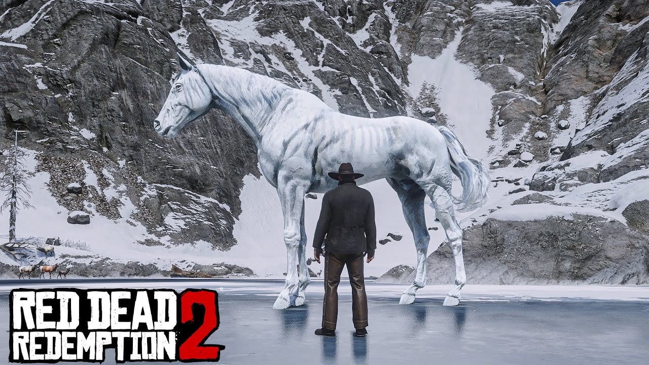 I found this rare horse while I encounter animal fighting - RDR2 - YouTube