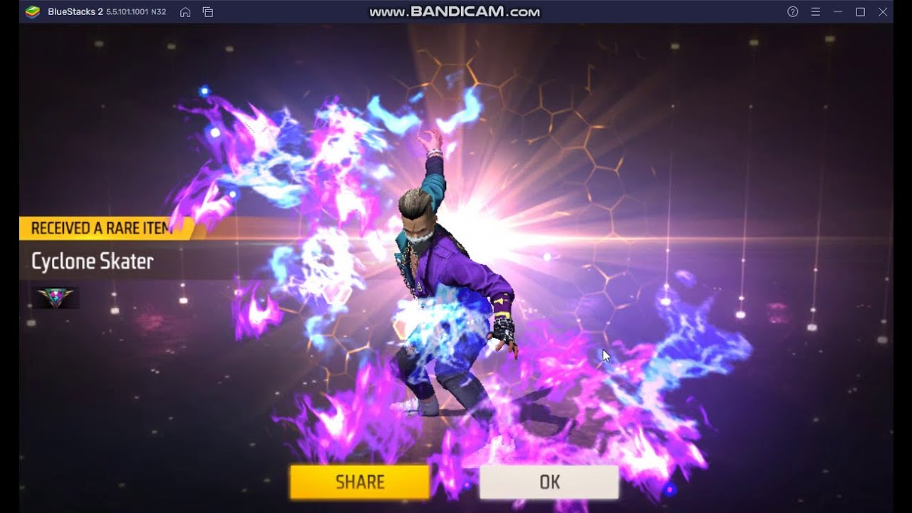 Free Fire Arrival Wheel 2 entry Emote | Free Fire entry emote | Free ...