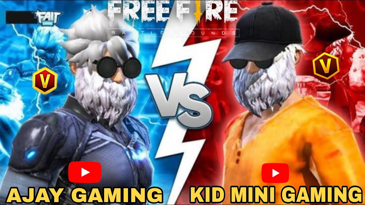 AJAY GAMING VS KID MINI GAMING ONE TOP MATCH 💥💯🎮 #ajaygaming - YouTube