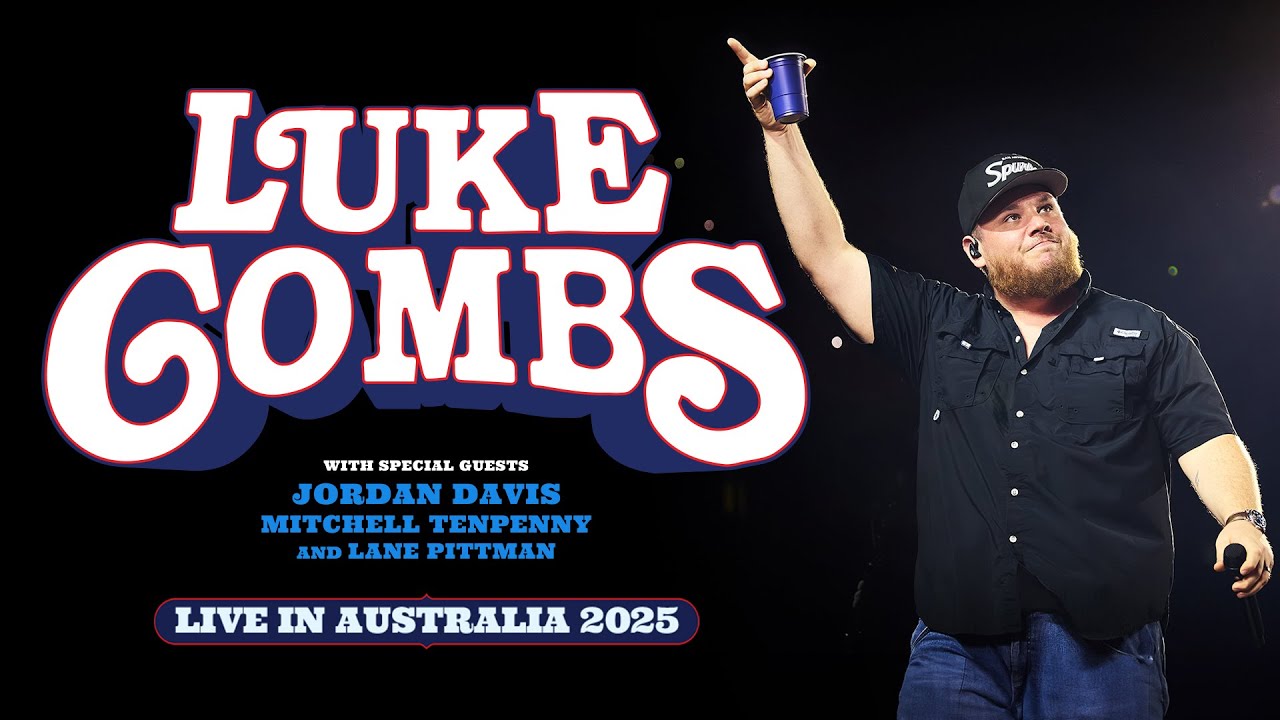 Luke Combs Live in Australia 2025 - YouTube