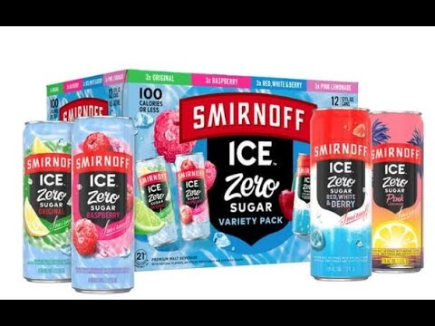 Smirnoff Ice Zero Sugar Variety Box Review - YouTube