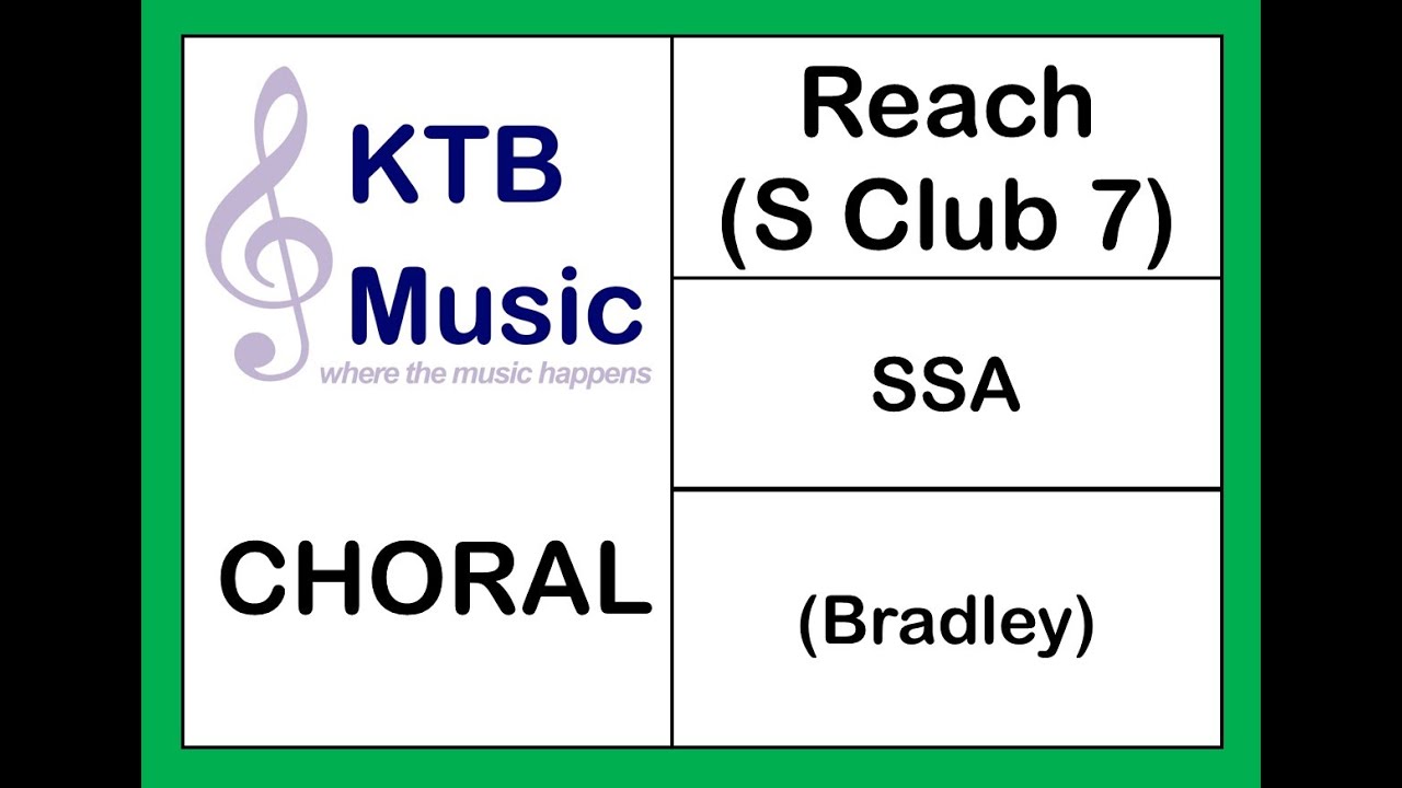 Reach (S Club 7) SSA Choir [Full Performance] - YouTube